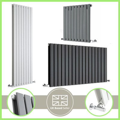 Horizontal Vertical Designer Radiator Flat Panel Rad White Anthracite ...