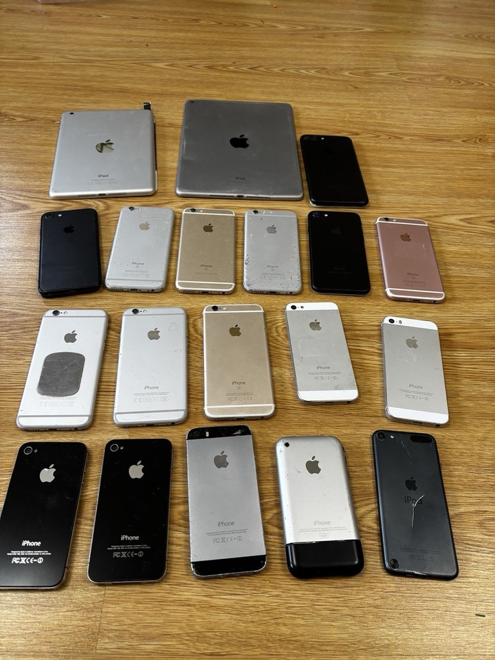 iPhones , iPads, iPod - 19 Units Job Lot Bundle - iPhone 7+, 7, iPhone ...
