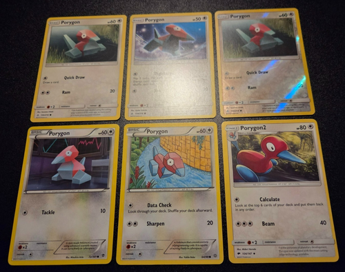 Porygon (5x) & Porygon2 - Pokemon Cards mini-set | eBay
