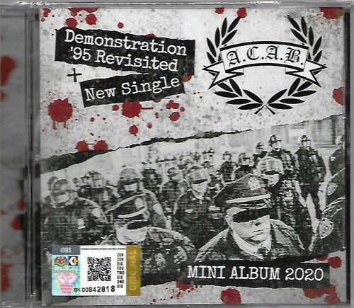 ACAB Mini Album 2020 Demonstration '95 Revisited + Nouveau Single CD ...