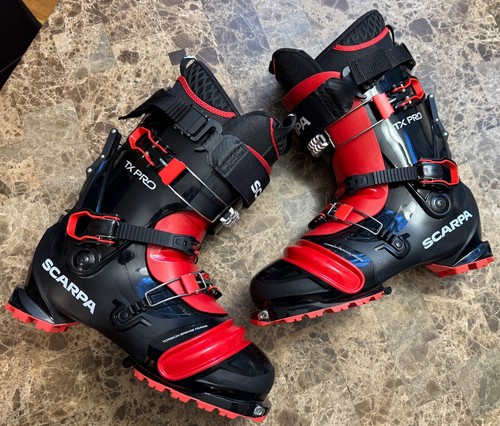 New Model Scarpa TX Pro Telemark Ski Boots size 30.5 13 | eBay