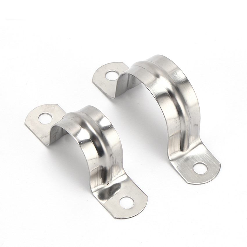 Stainless Steel Plumbing Saddle Band Pipe Clip Brackets 5mm - 100mm All ...