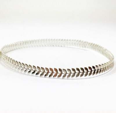 12 inch Gallery Pattern wire - 5mm Sterling silver 935 Decorative Bezel ...