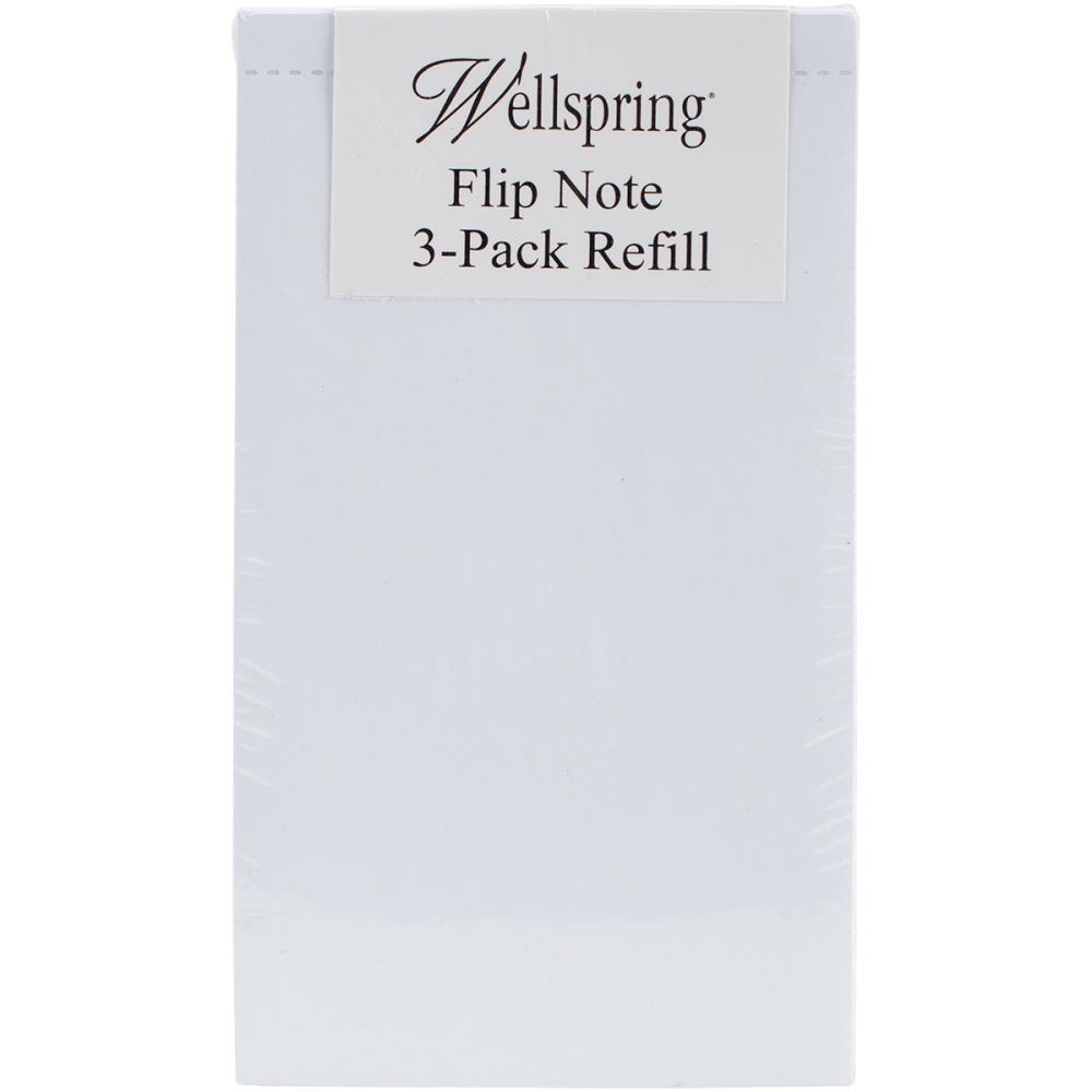 #2204 Pk of 3 Wellspring Flip Note Refill Paper Pads Notepad | eBay