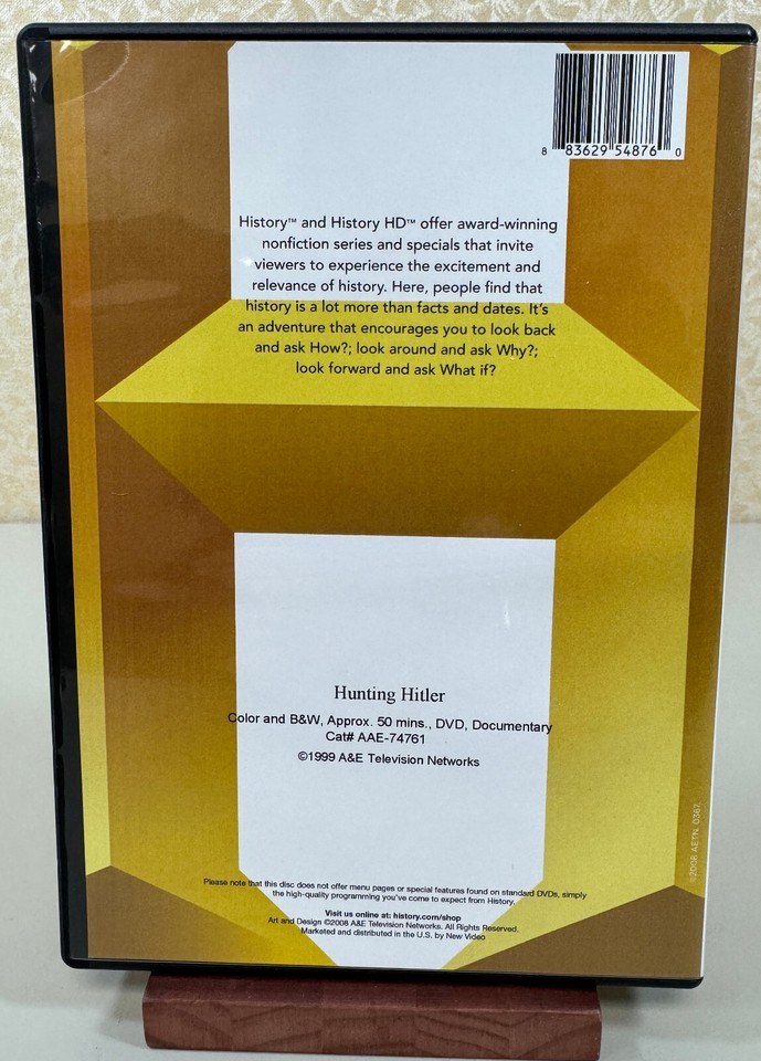 History - Hunting Hitler (DVD) - OPENED 883629548760 | eBay