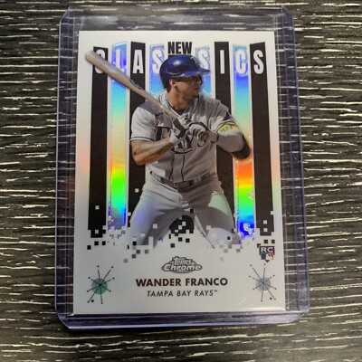 2022 Topps Chrome Wander Franco New Classics Rookie Card RC #NC-7 Rays ...