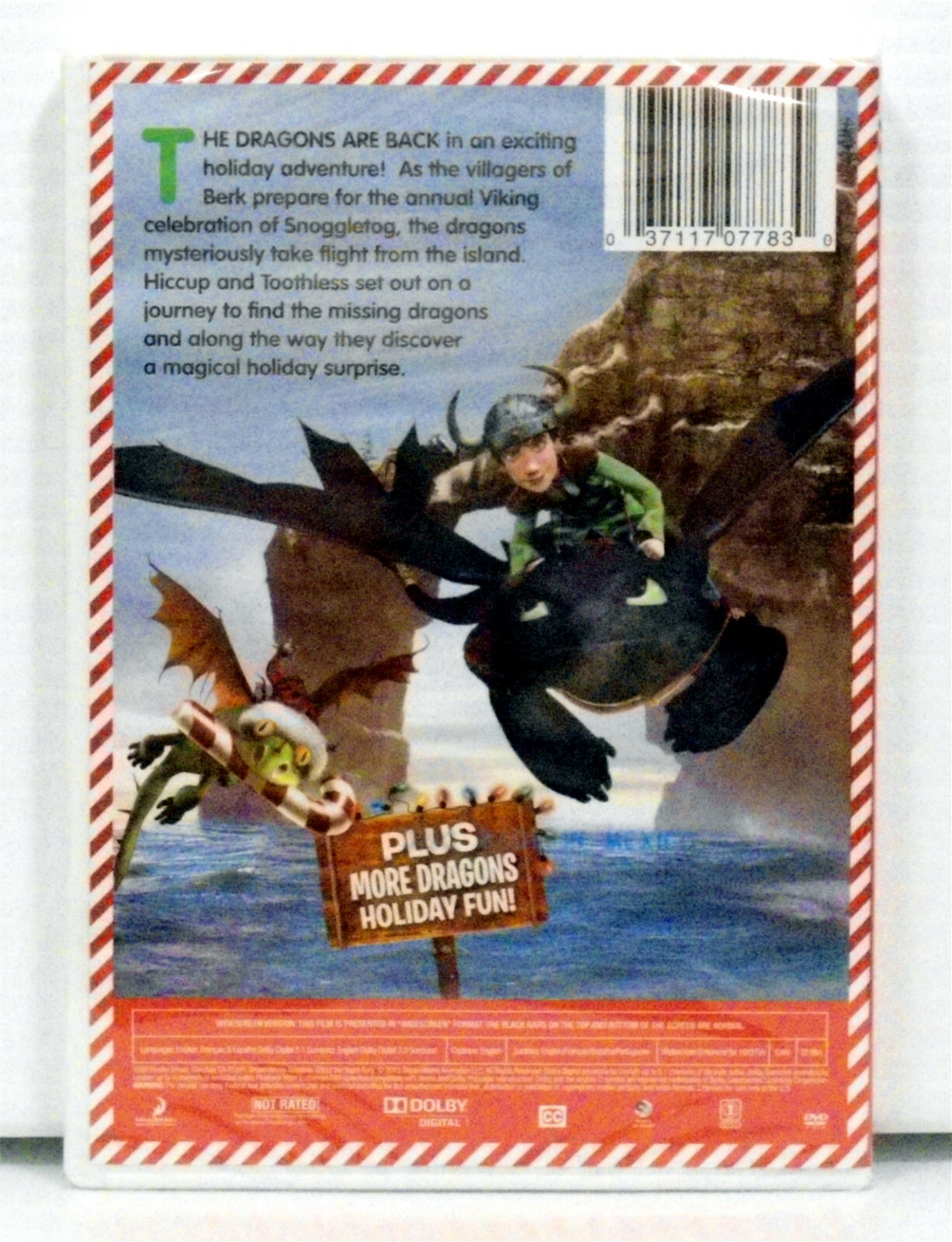 Dragons Holiday: Gift Of The Night Fury DVD NEW | eBay