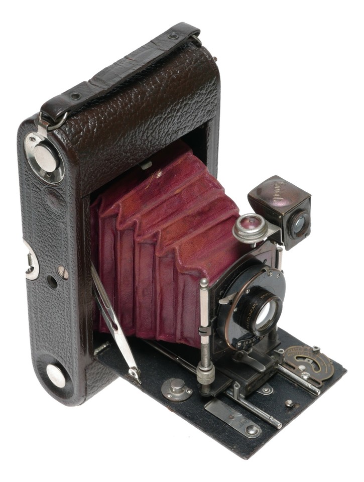 Kodak No.4 Folding Pocket Film Camera FPK Early Model 4x5 | eBay