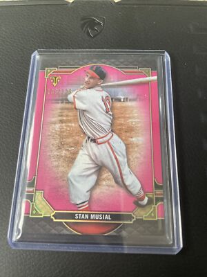 Stan Musial 2022 Topps Triple Threads Pink #108/125 St. Louis Cardinals ...