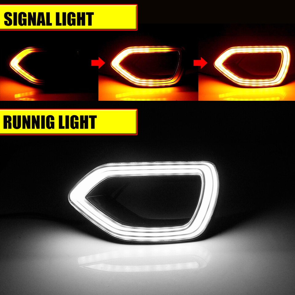 Pair Scat Pack Grille LED Bezel Grill Light Lamp For Dodge Charger SRT ...