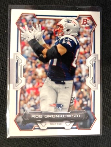 NFL - Rob Gronkowski 2015 Bowman Football - Patriots | eBay