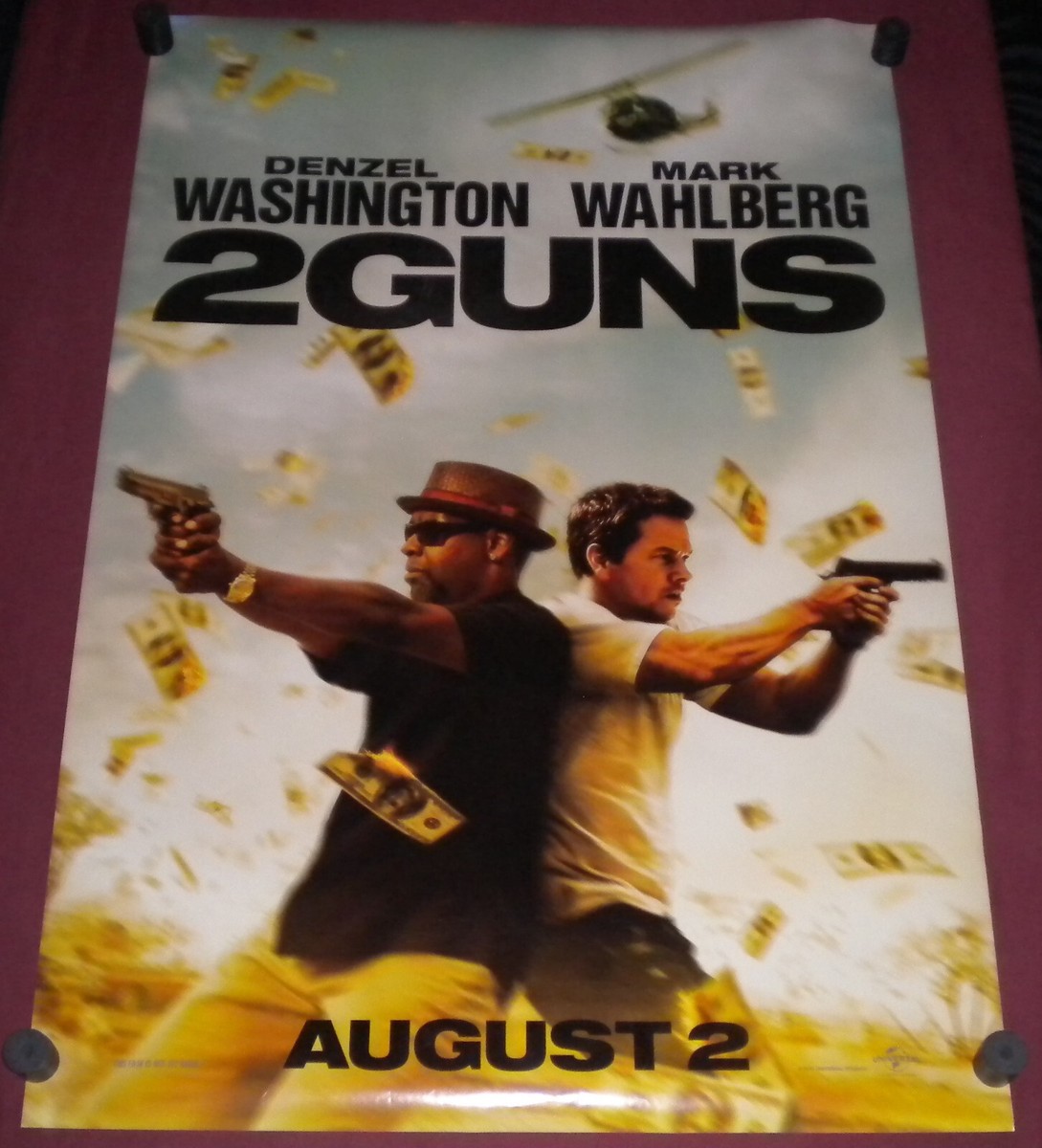 2 Guns Movie Poster Young Guns Movie Poster Print (27 X 40) Item