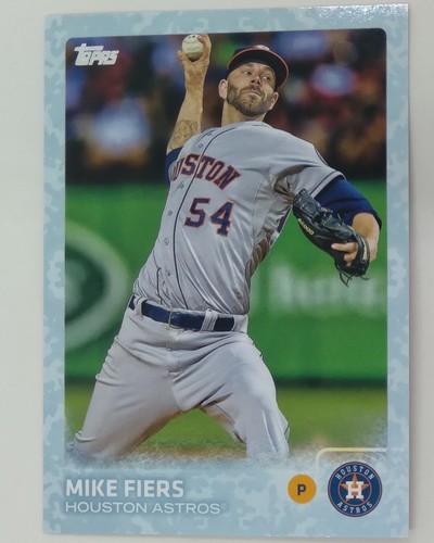 2015 Topps Update Baseball SNOW #US351 Mike Fiers NEAR MINT 51/99 | eBay