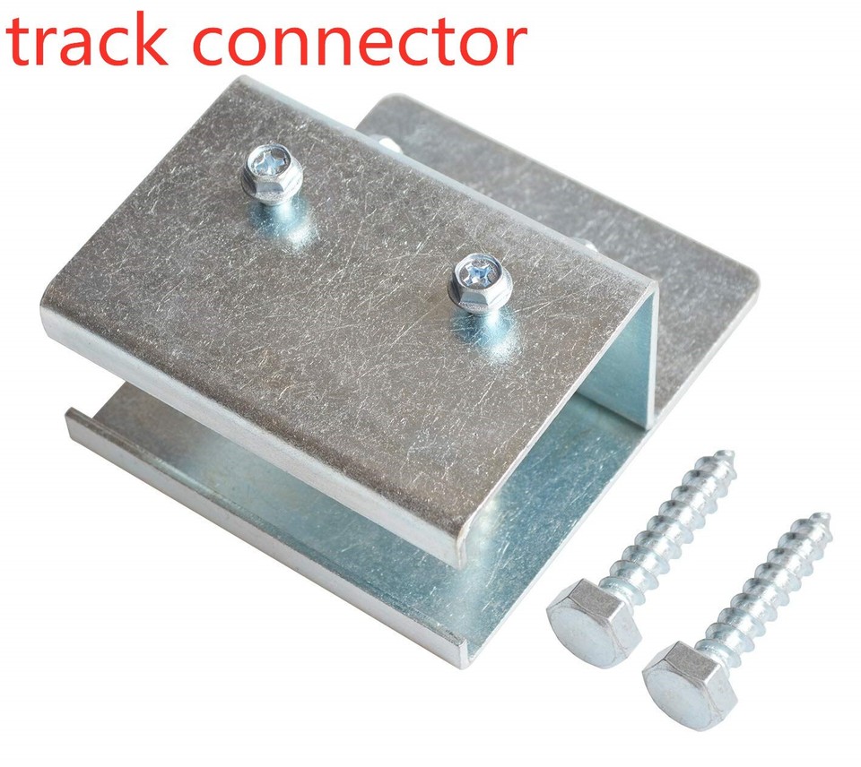 DIYHD Raw Material Box Track Double Sliding Barn Door Hardware(NO DOOR ...