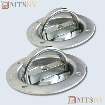 Brophy RR06 6,000 lb. Zinc Tie Down - 2-PACK - 360 Degree Rotating ...