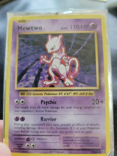 Pokemon, Mewtwo LV.53 - 2016 | eBay