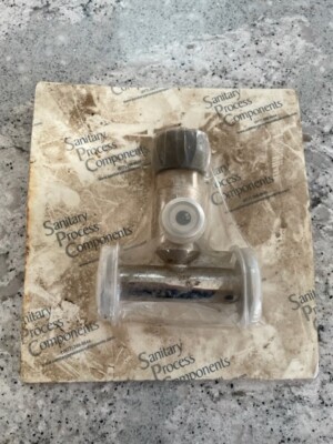 Sanitary process components 1" tri - clover Diaphragm Valve / sampling ...