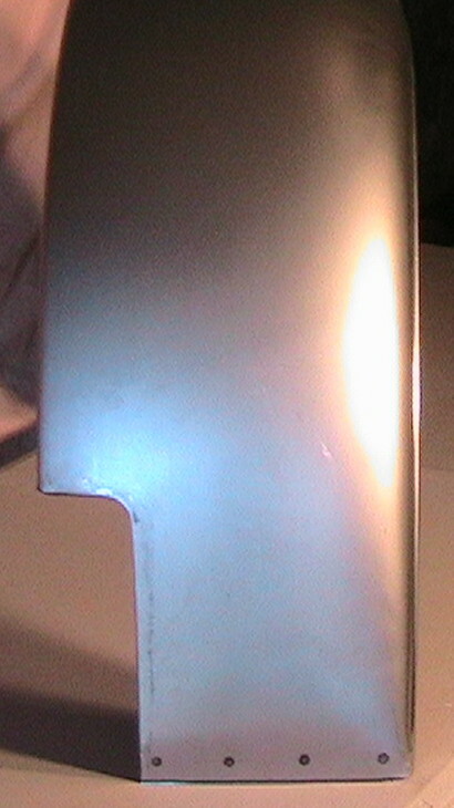 1930-1931 Model A Ford Steel RH Rear Fender for Coupes, Roadsters, and ...