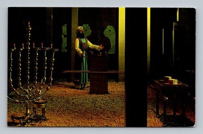 Postcard Inside the Tabernacle Reproduction Holy Place Christian ...
