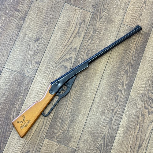 Vintage Daisy Buck Model 105B Lever BB Air Gun/ Rifle- Wood Stock ...