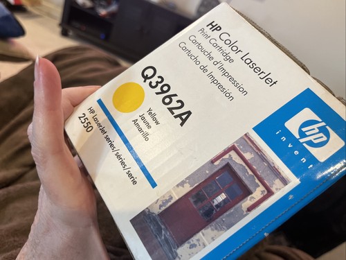 HP 122A / Q3962A, Yellow Toner Cartridge , NEW | eBay