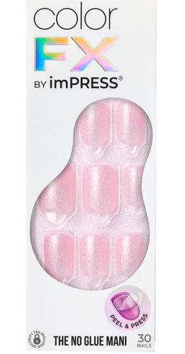 KISS IMPRESS COLOR FX PRESS ON NAILS ONE STEP MANICURE NEW POP STAR ...