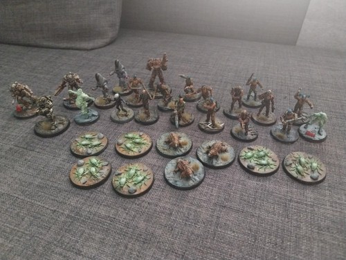Fallout Wasteland Warfare Miniatures Painted Raiders and Critters | eBay