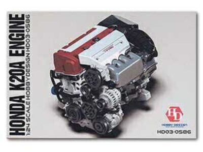 Hobby Design 1/24 Honda K20A Engine Detail Up Kit Resin HD03-0586 | eBay