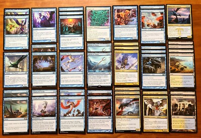 DRAGON FLYING * Blue White Control Magic MTG Deck * Wizards of the ...