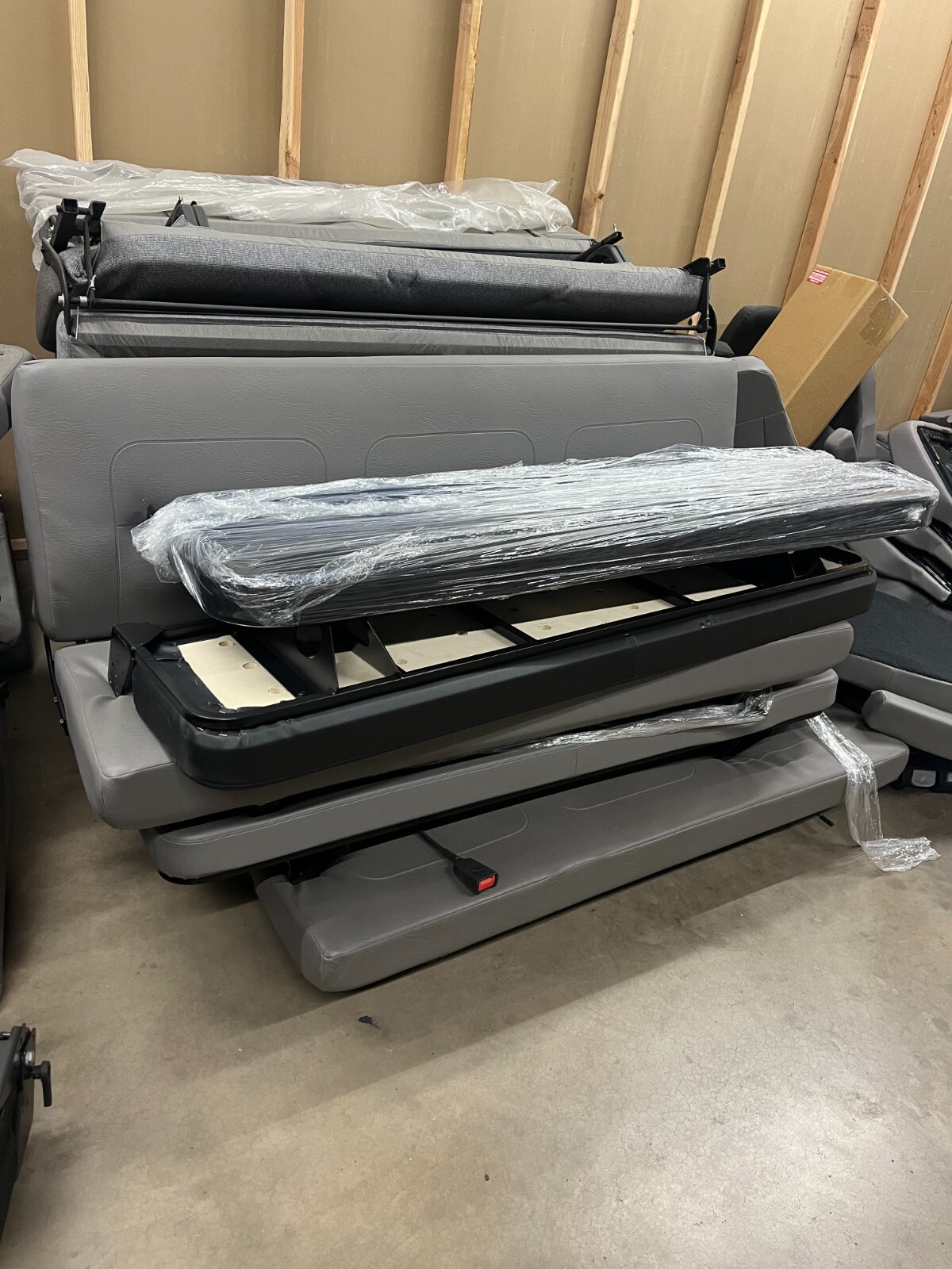 Freightliner Gray Bench | eBay