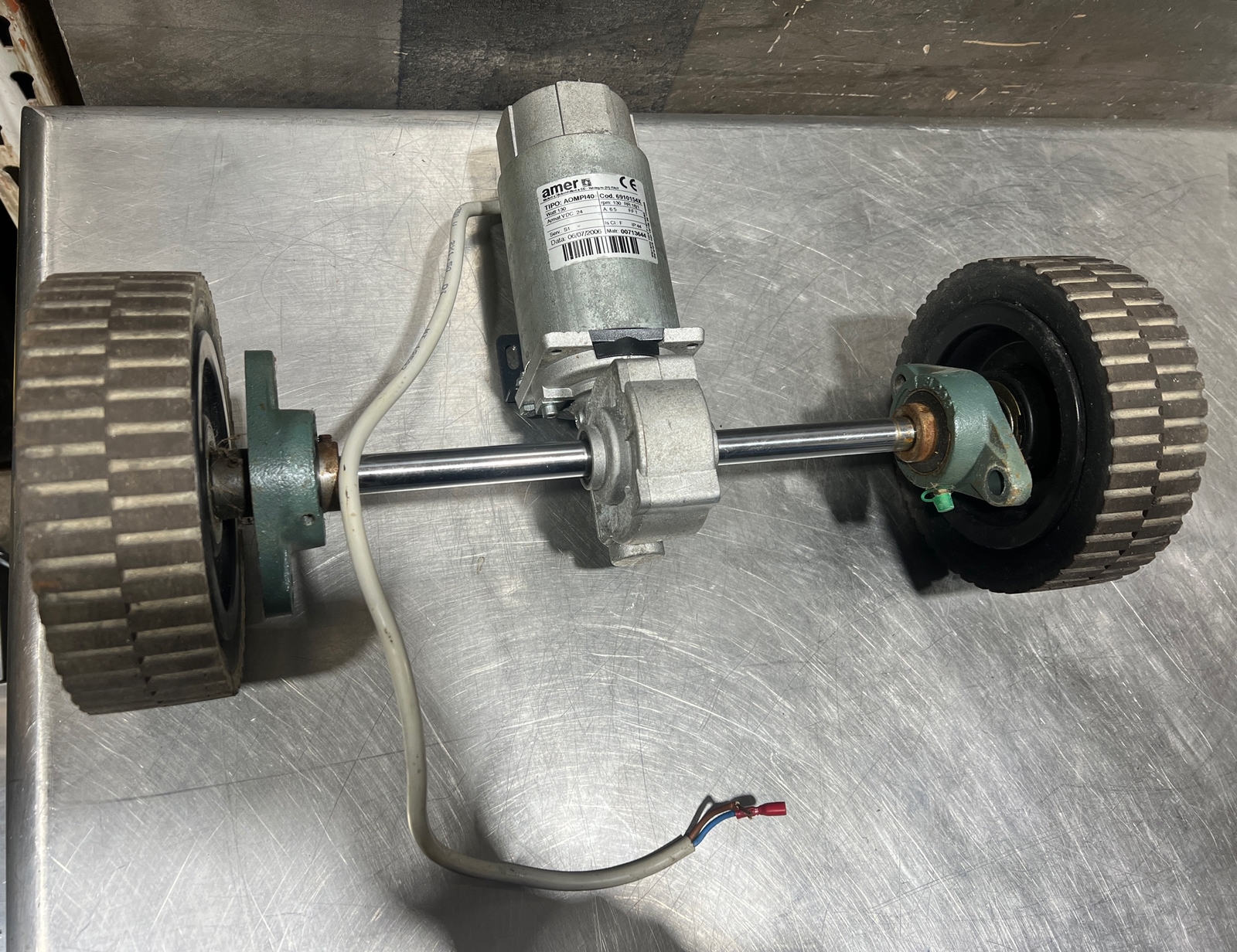 Nilfisk Advance Micromax 20DD Walk-Behind Floor Scrubber Transaxle ...