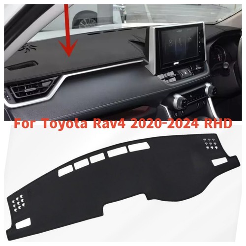 For Toyota Rav4 2020-24 RHD PU Leather Car Dashboard Cover Dash ...