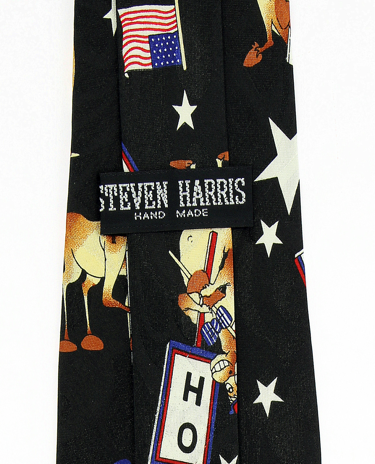 Democratic Convention Men's Necktie Democrat Donkey Political Black ...