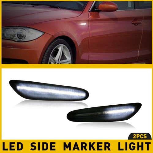 LED Dynamic Side Marker Turn Signal Indicator Lights For BMW E90 E92 ...