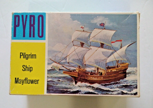 Vintage PYRO Pilgram Ship Mayflower C311 Model Kit | eBay Australia