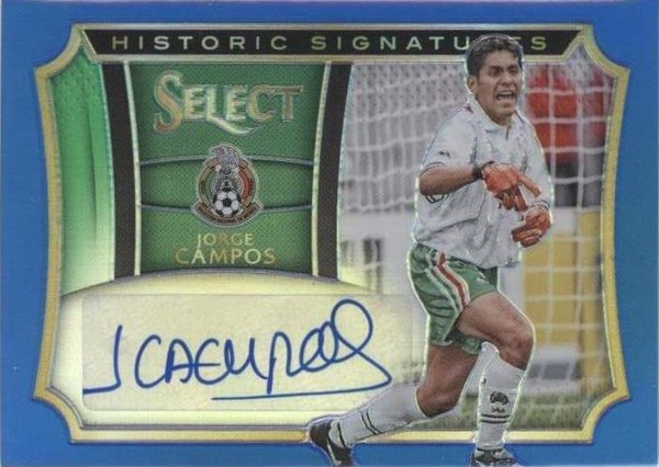 2015-16 Panini Select - Historic Signatures Blue Prizm #HS-JC Jorge ...