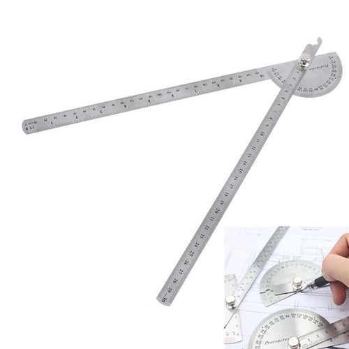 180 Degree 250 x 300mm Stainless Steel Adjustable Double-arm Angle ...