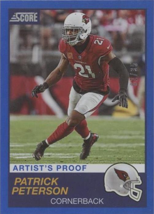 2019 Score - Patrick Peterson #288 Artist's Proof /35 for sale online ...