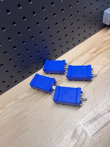 Thomas & Friends Trackmaster Cargo Lot Empty Blue Flatbeds Flatbed Car ...