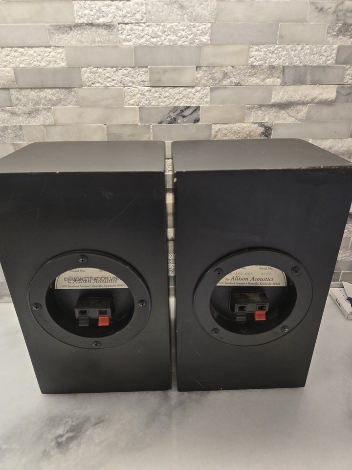 Vintage Allison Acoustics MS-200 Bookshelf Speakers USA Made – Great ...
