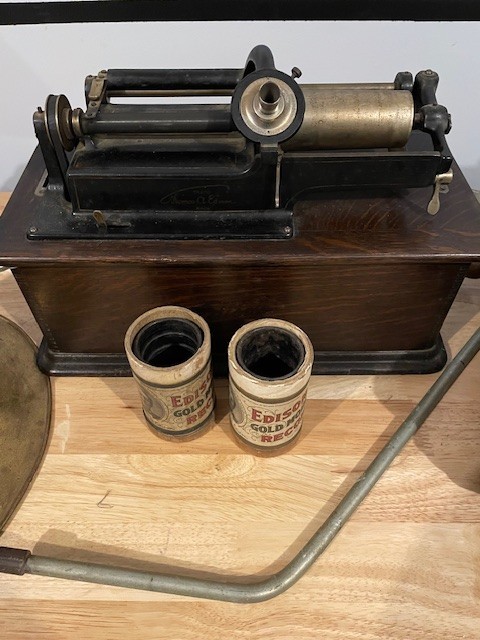 Edison Model C Cylinder Phonograph | eBay