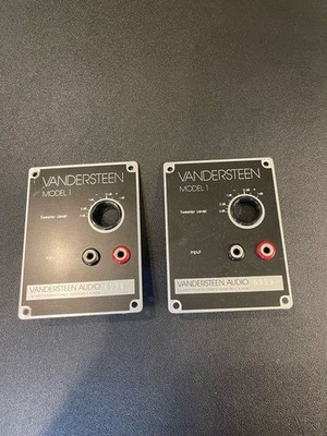 Vandersteen Model 1 Back Plates - Pair | eBay