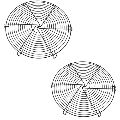 12-1/2 Round Cake Cooling Rack, Stainless Steel Baking And Steaming ...