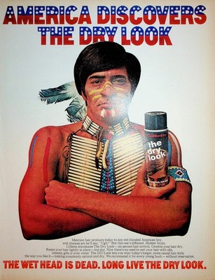 Original 1970 Vintage Health & Beauty Ad: Gillette the Dry Look, Dry ...