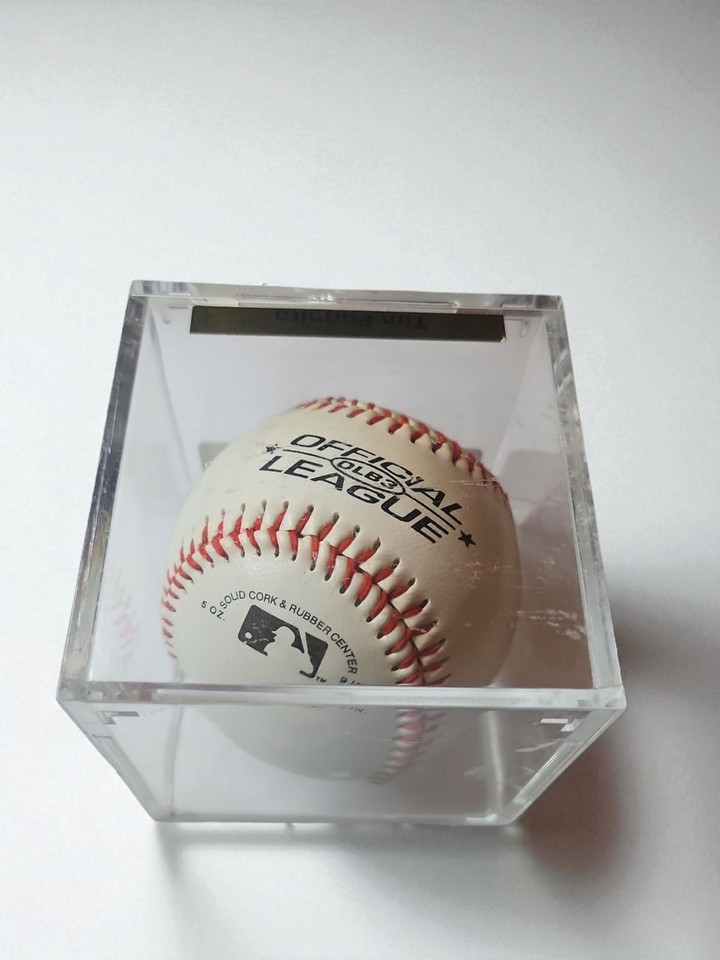 🔥Tim Purpura Autograph Baseball Official League Texas Rangers Astros ...