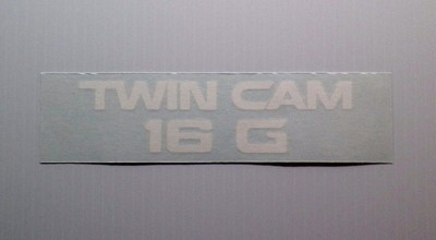 New 1984-1989 MKI Toyota MR2 TWIN CAM 16 G Taillight Badge Decal JDM ...