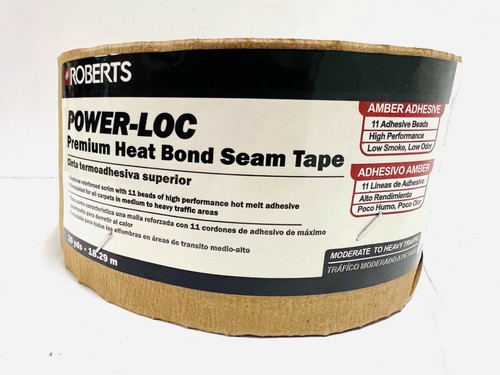 Roberts Power-Loc Carpet Seaming Tape 50-375 Premium Heat Bond, 20 yd ...