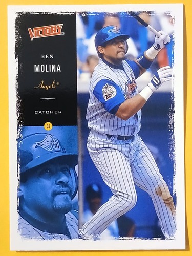 2000 Victory Baseball card Ben Molina Anaheim Angels #8 | eBay