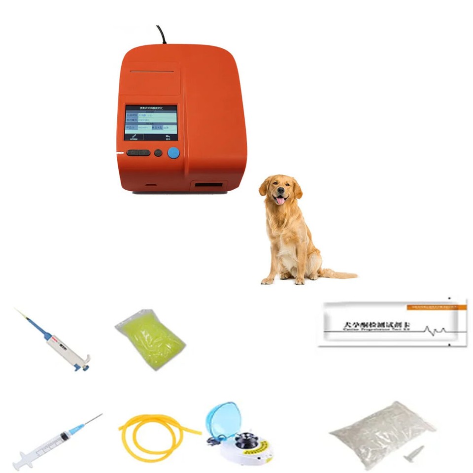 Canine Progesterone Testing Machine Dog Progesterone Analyzer Portable ...