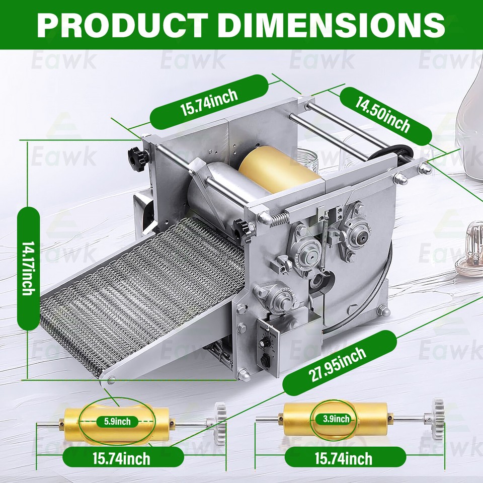 Automatic Corn Flour Chapati Tortilla Making Machine Commercial Roti ...